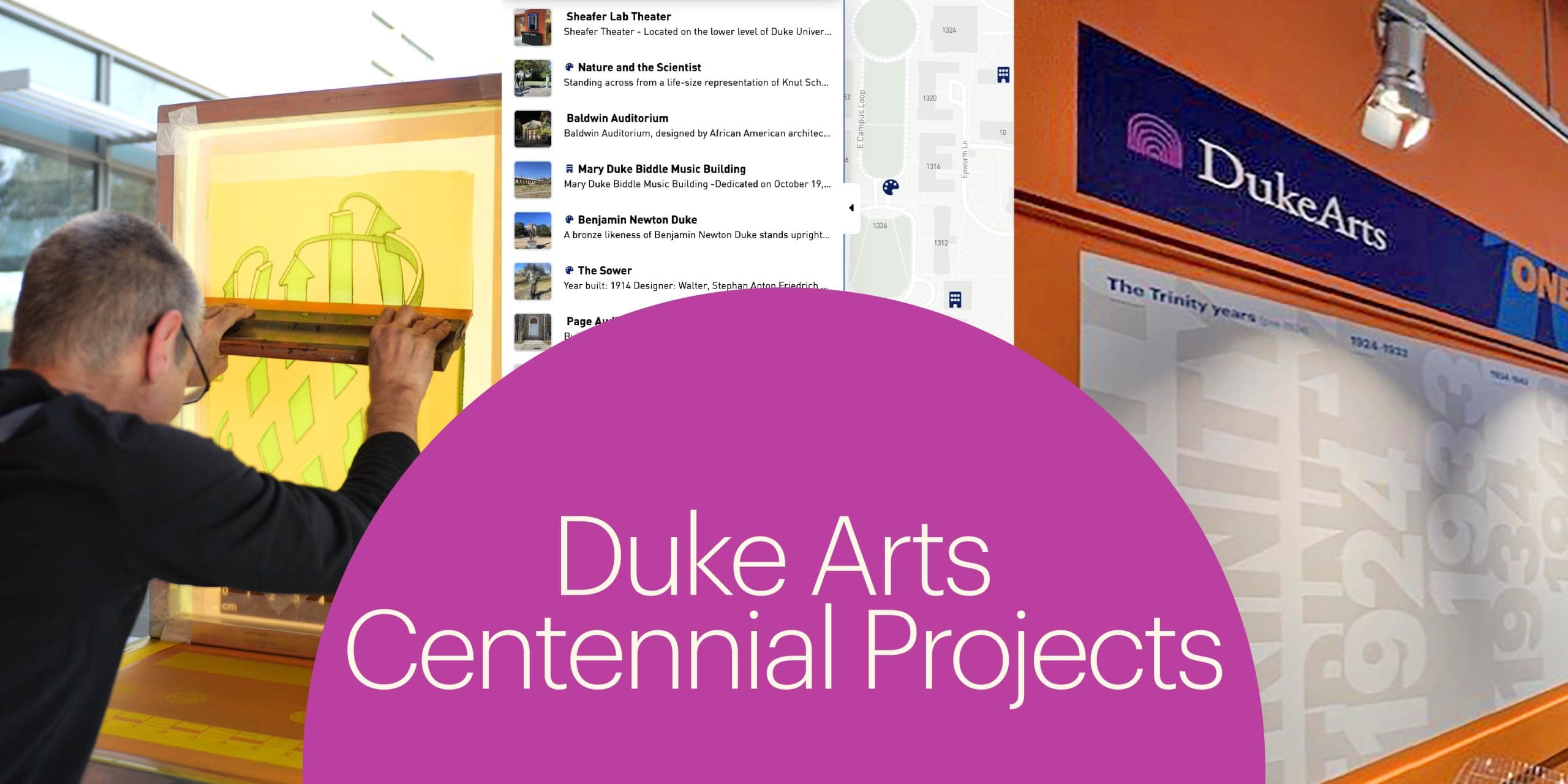 Three Projects Celebrating Duke’s Centennial - Duke Arts